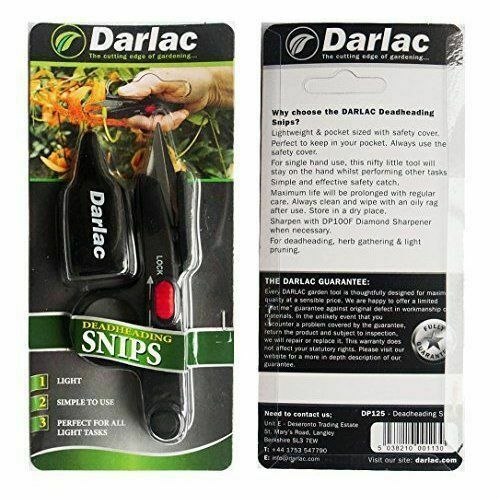DP125 Darlac Deadheading Snips for Light Pruning for sale online | eBay