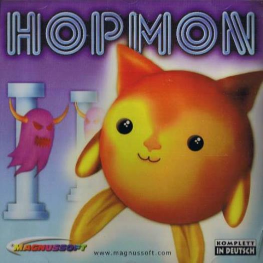 Hopmon PC CD move around maze collecting crystals puzzle warp arcade ...