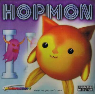 Hopmon PC CD move around maze collecting crystals puzzle warp arcade ...