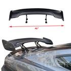 For Lexus RC RCF Carbon Fiber Rear Spoiler GTStyle Adjustable Trunk ...