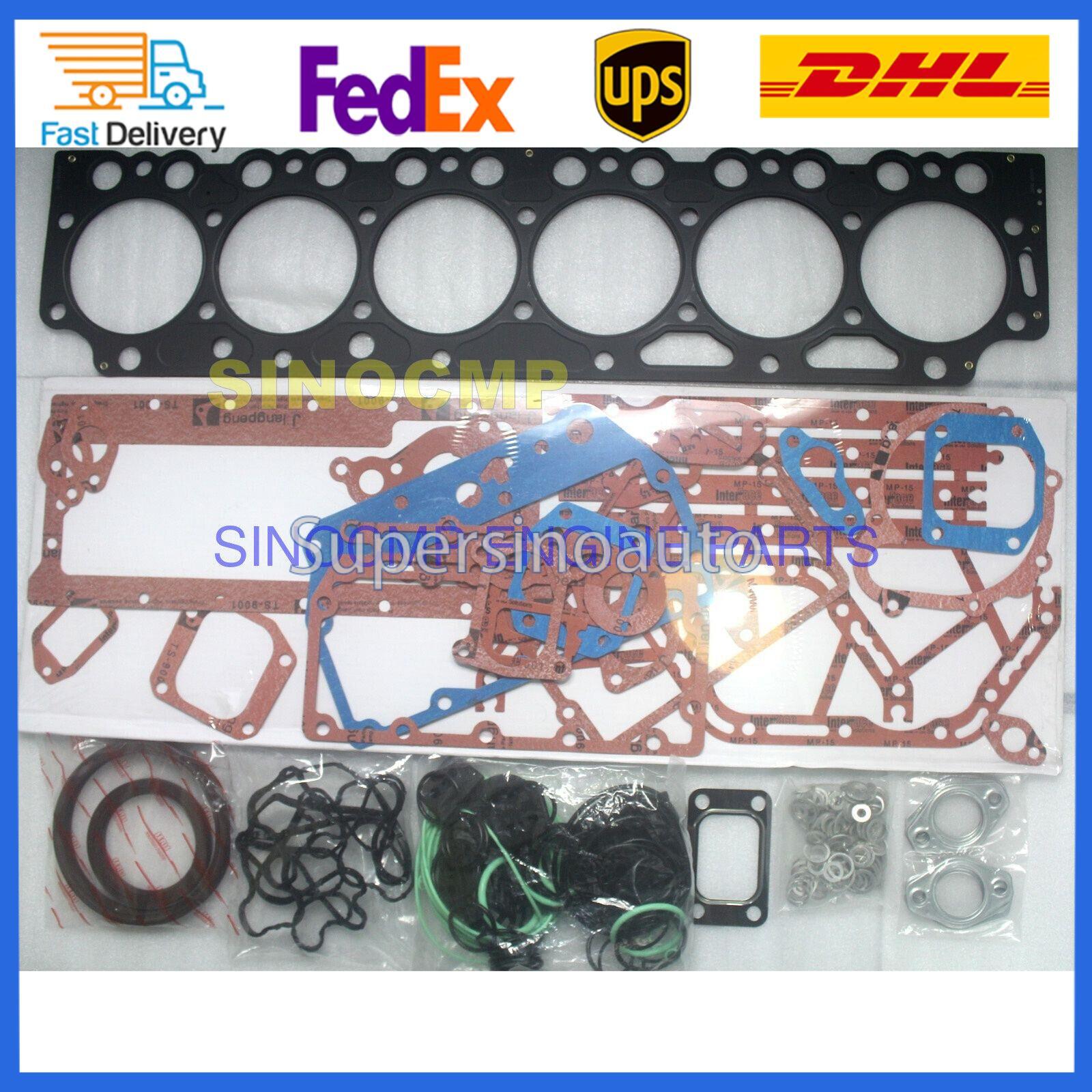 D7D D7E Engine Overhaul Gasket Kit For Excavator Volvo EC300DL | eBay
