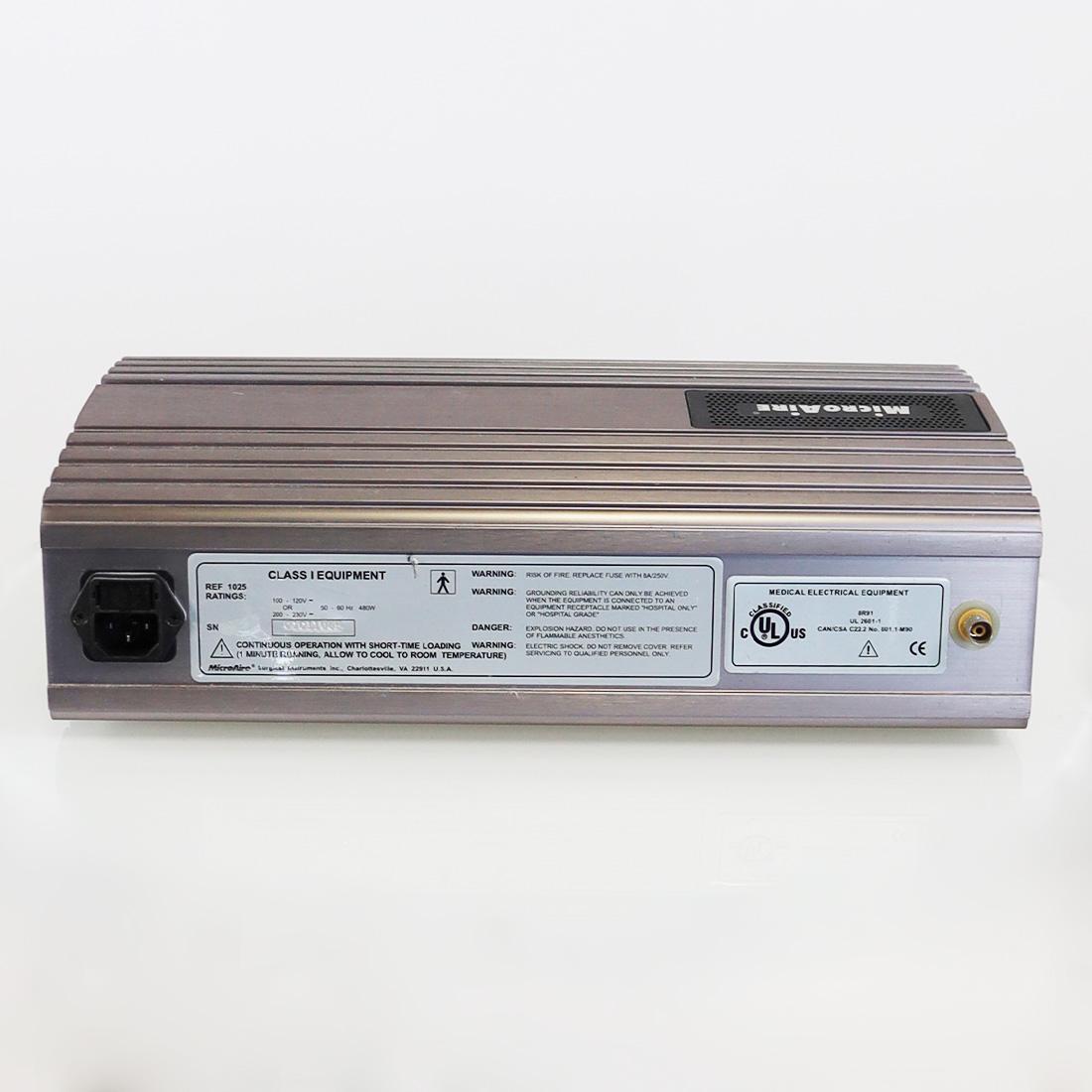 Microaire Surgical Systems 1025 Lipoplasty Electric Console ...