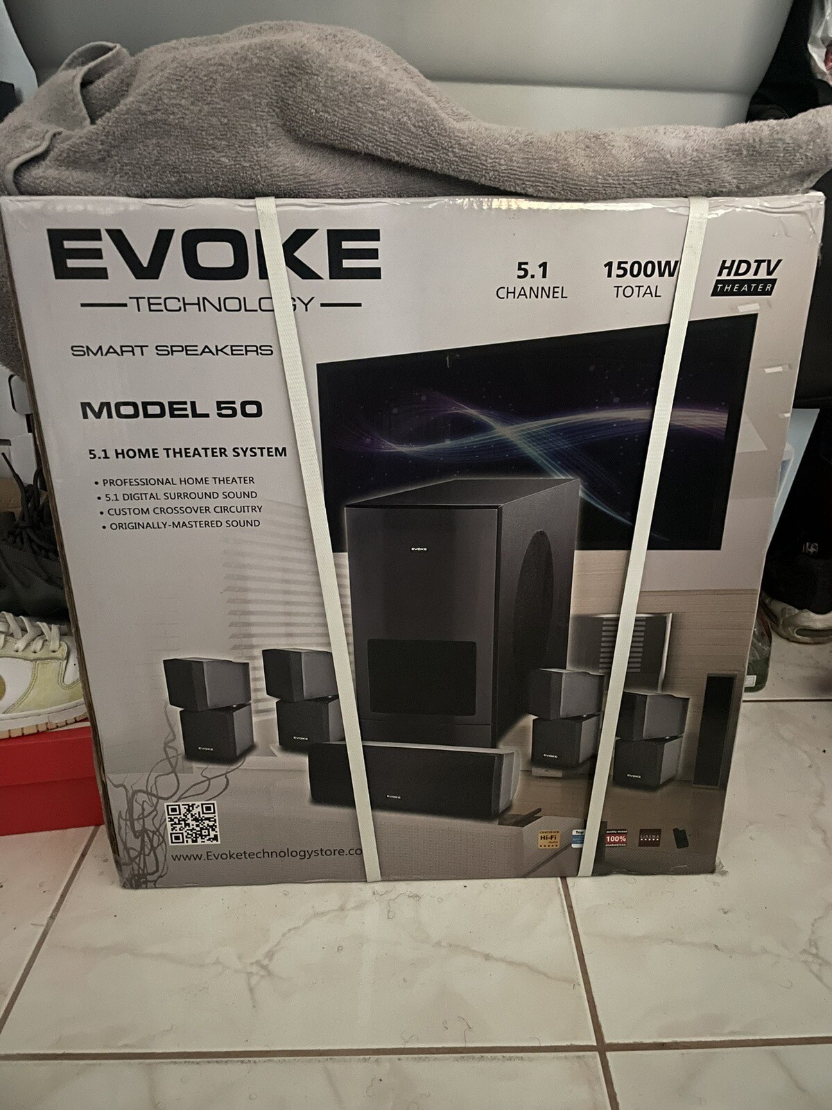 Evoke Technology 5.1 Home Theatre System Model 50 Brand New | eBay