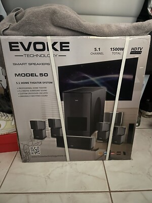 Evoke Technology 5.1 Home Theatre System Model 50 Brand New | eBay