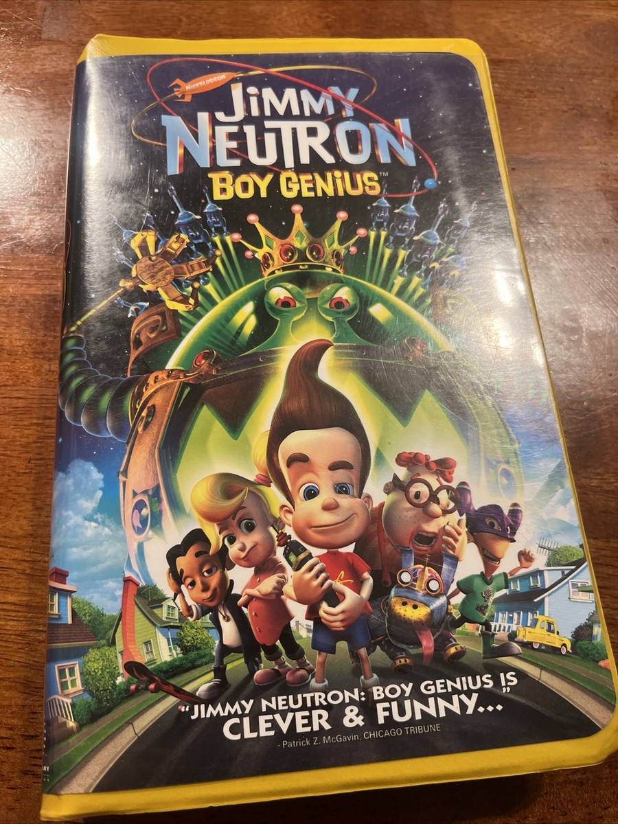 Jimmy Neutron Boy Genius Vhs En Dvd