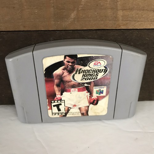 Knockout Kings 2000 Nintendo 64 N64 Boxing Video Game OEM Authentic Ali ...
