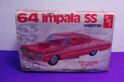 AMT '64 Chevy Impala SS Hardtop 1:25 Scale Model Kit Sealed | eBay