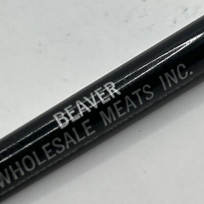 VTG Ballpoint Pen Beaver Wholesale Meats Smithville Ohio | eBay