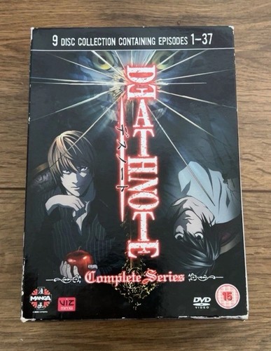 Death Note Complete Series 9 Disc Collection DVD Episodes 1-37 Box Set 2009 | eBay UK