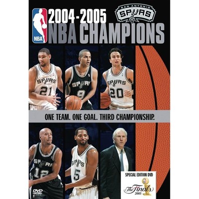NBA Champions 2005: San Antonio Spurs (TM1671) (DVD) (US IMPORT) | eBay ...