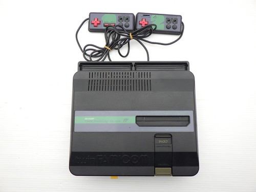 Twin Famicom Console (Black:Late Model) [AN-505-BK] Famicom/NES JP ...