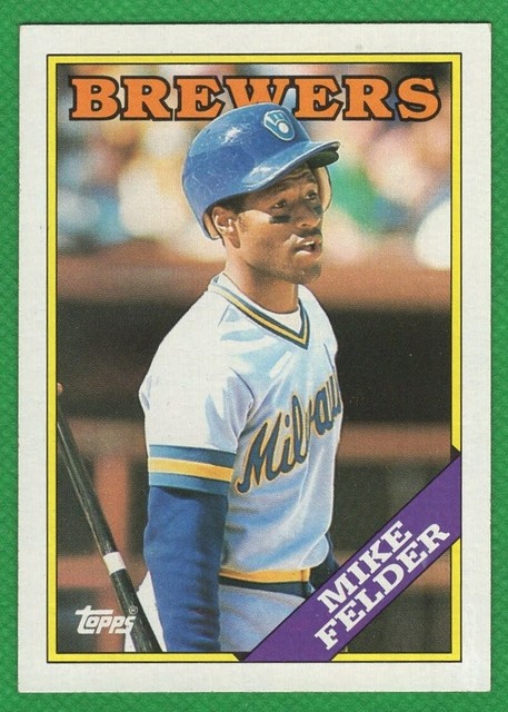 1988 Topps - #718 Mike Felder for sale online | eBay