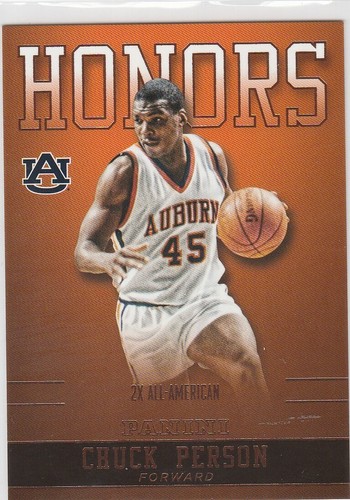 CHUCK PERSON 2016 PANINI COLLEGIATE AUBURN HONORS INSERT CP-AU $1 DEALS ...