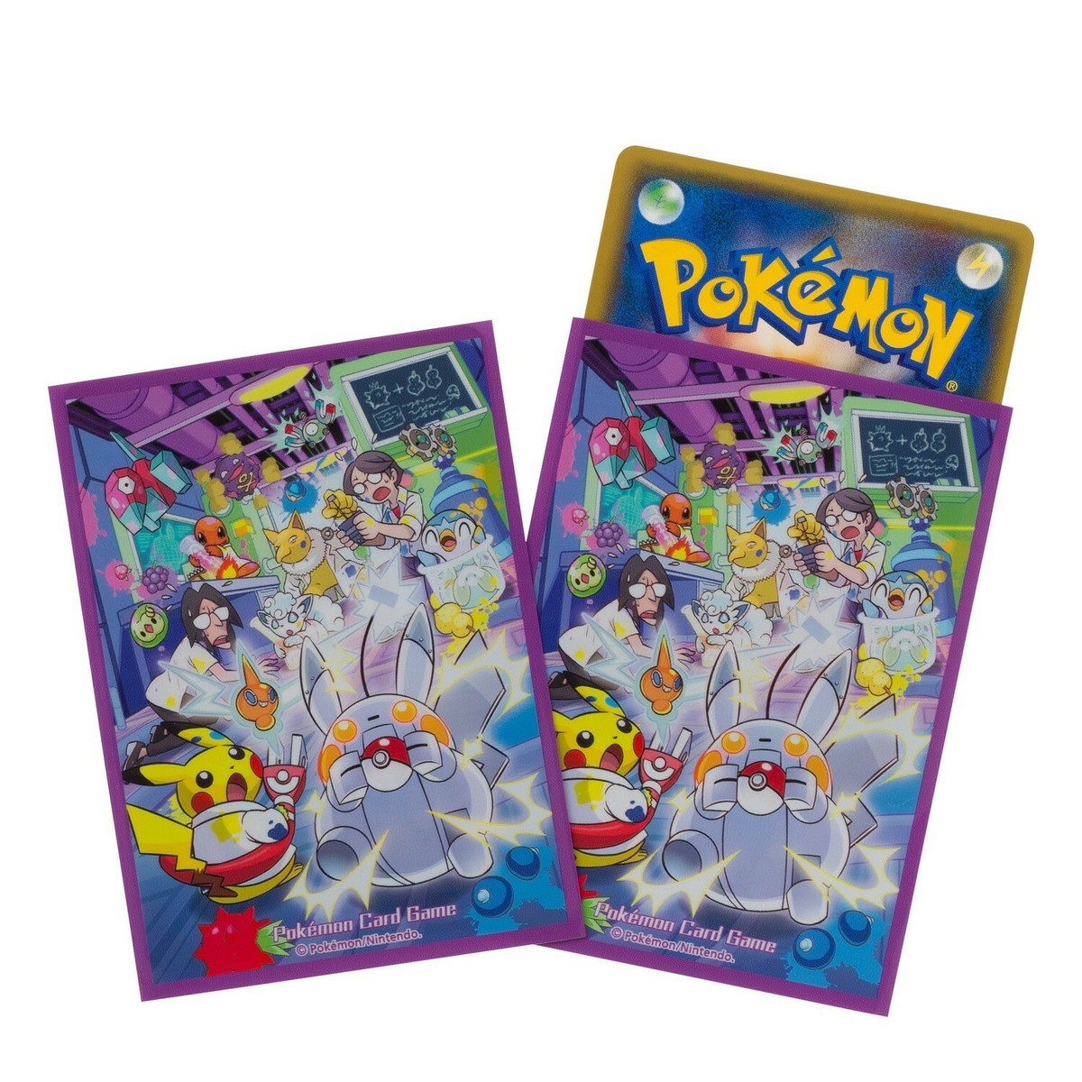 Fake Nerd Boy Pokemon Sleeve Pokemon Center Japan Card Game Deck