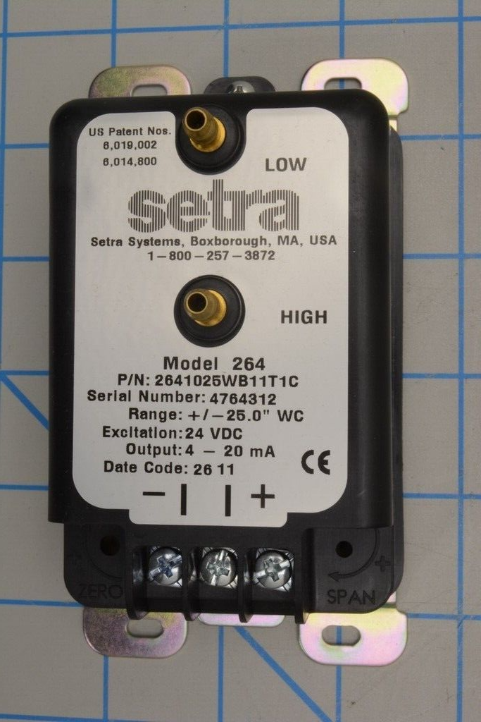 2641025WB11T1C(LOT OF 12) / MODEL 264 DIFFERENTIAL PRESSURE TRANSDUCER ...
