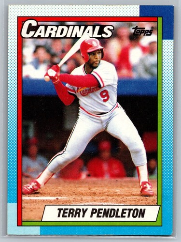 Terry Pendleton 1990 Topps BASEBALL #725 St. Louis Cardinals | eBay