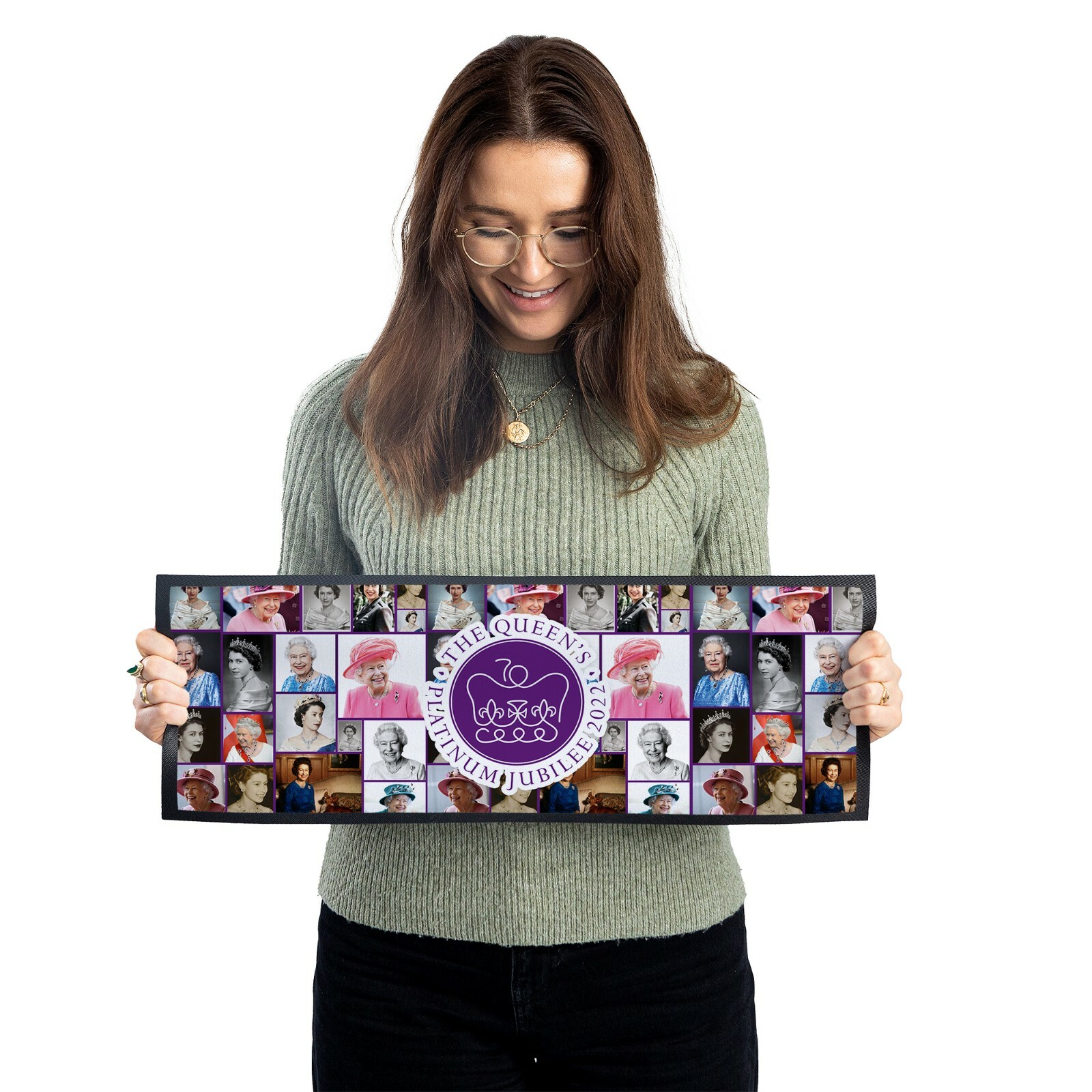 Platinum Jubilee - Collage - Bar Runner Ideal For Any Occasion | eBay