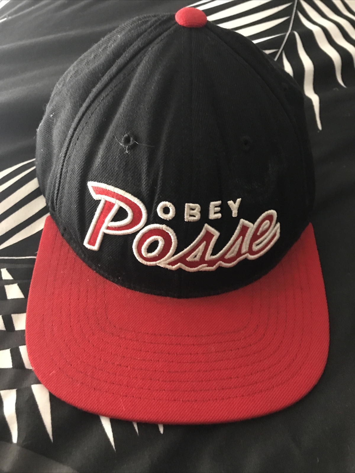 Obey Posse Vintage Snapback Hat - Gem