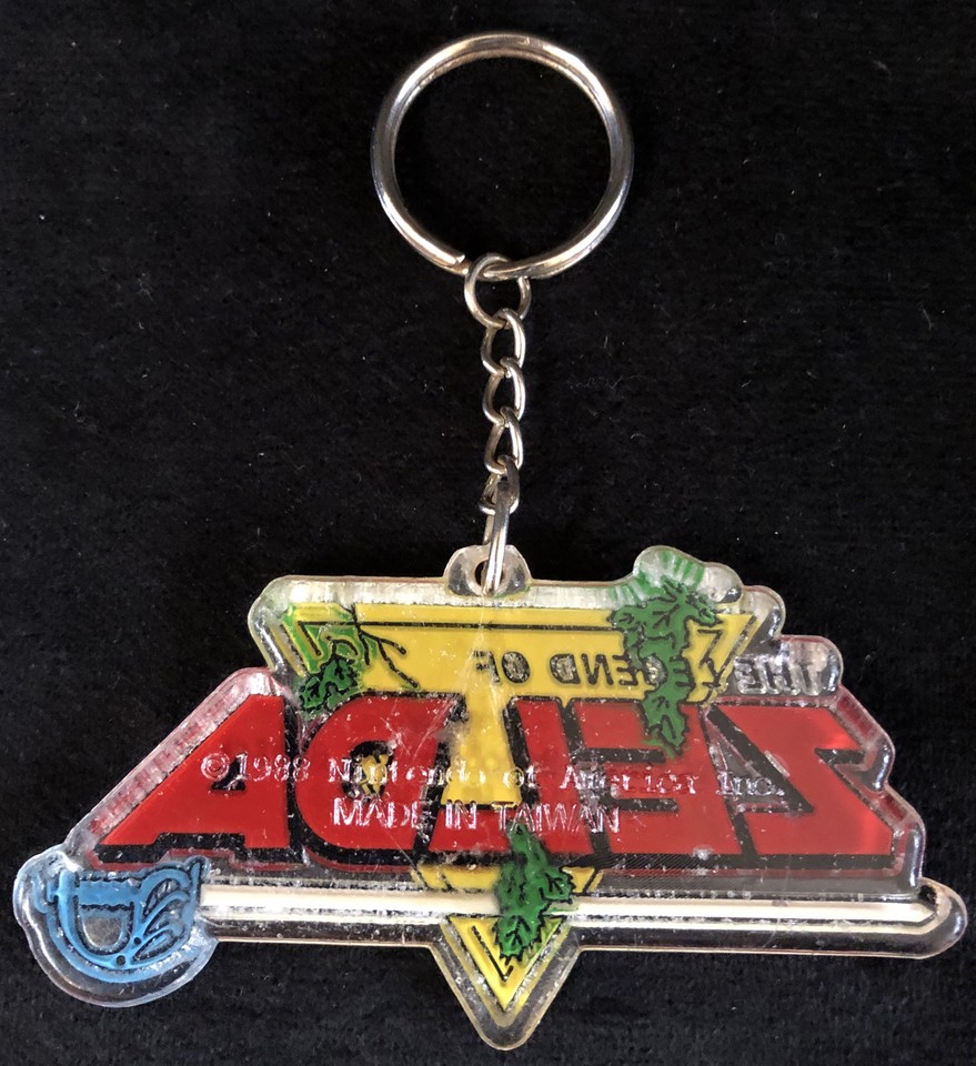 1988 Legend of Zelda Official Nintendo Keychain Vintage Rare | eBay