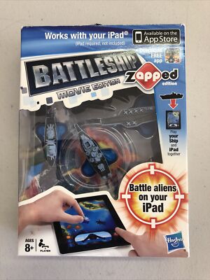Hasbro Battleship Zapped, Battle Aliens on iPad, 3 Zapp Ships & Battle ...
