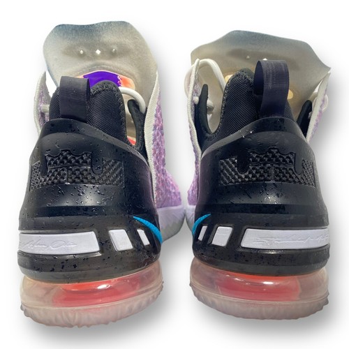 Nike Lebron 18 Mens Size 11 Purple Black Athletic Shoes Sneakers CQ9283 ...