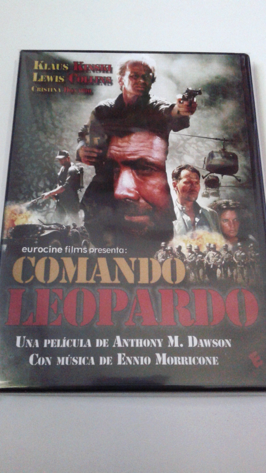 DVD " Commando Leopard Like New Klaus Kinski Lewis Collins John Steiner | eBay
