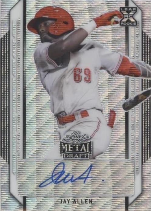 2021 Leaf Metal Draft - Jay Allen #BA-JA1 Silver Wave (AU, RC) for sale ...
