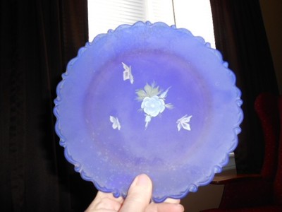Fenton Glass Plate | eBay