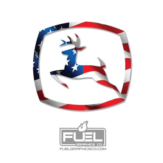 Rebel Flag John Deere Logo