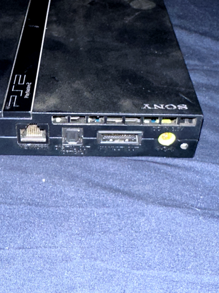 Sony PlayStation 2 PS2 Console Bundle Black SCPH-75001 4 Games 16MB ...