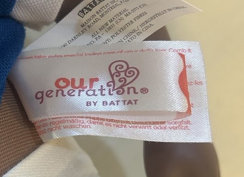 Our Generation Boy Doll Tyler 18 Inch, AA African American, New Out Of ...