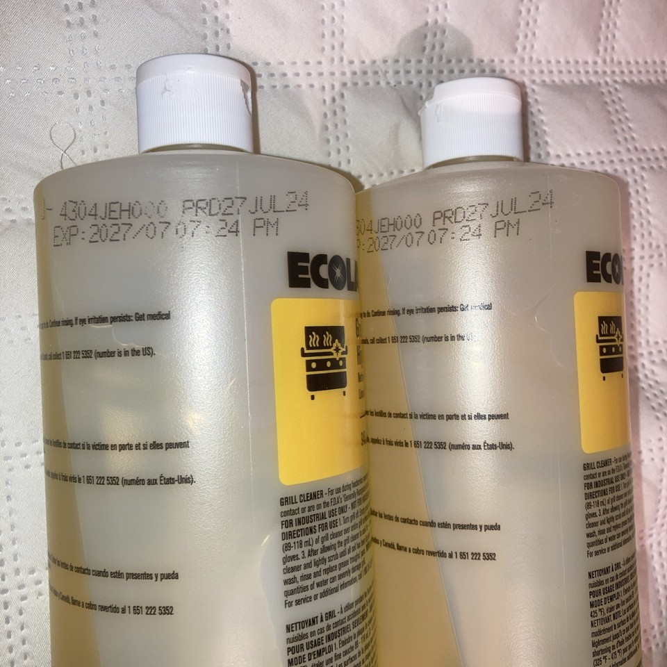 Lot Of 2 Ecolab Grease Express High Temp Grill Cleaner 32oz Each | eBay