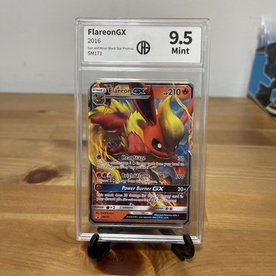 Pokémon TCG Flareon GX SM Black Star Promo SM171 Holo Mint 9.5 | eBay