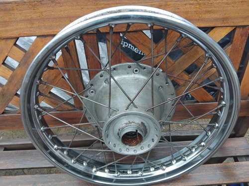 TRIUMPH BSA = CONICAL HUB REAR WHEEL = WM3 x 18 | eBay UK