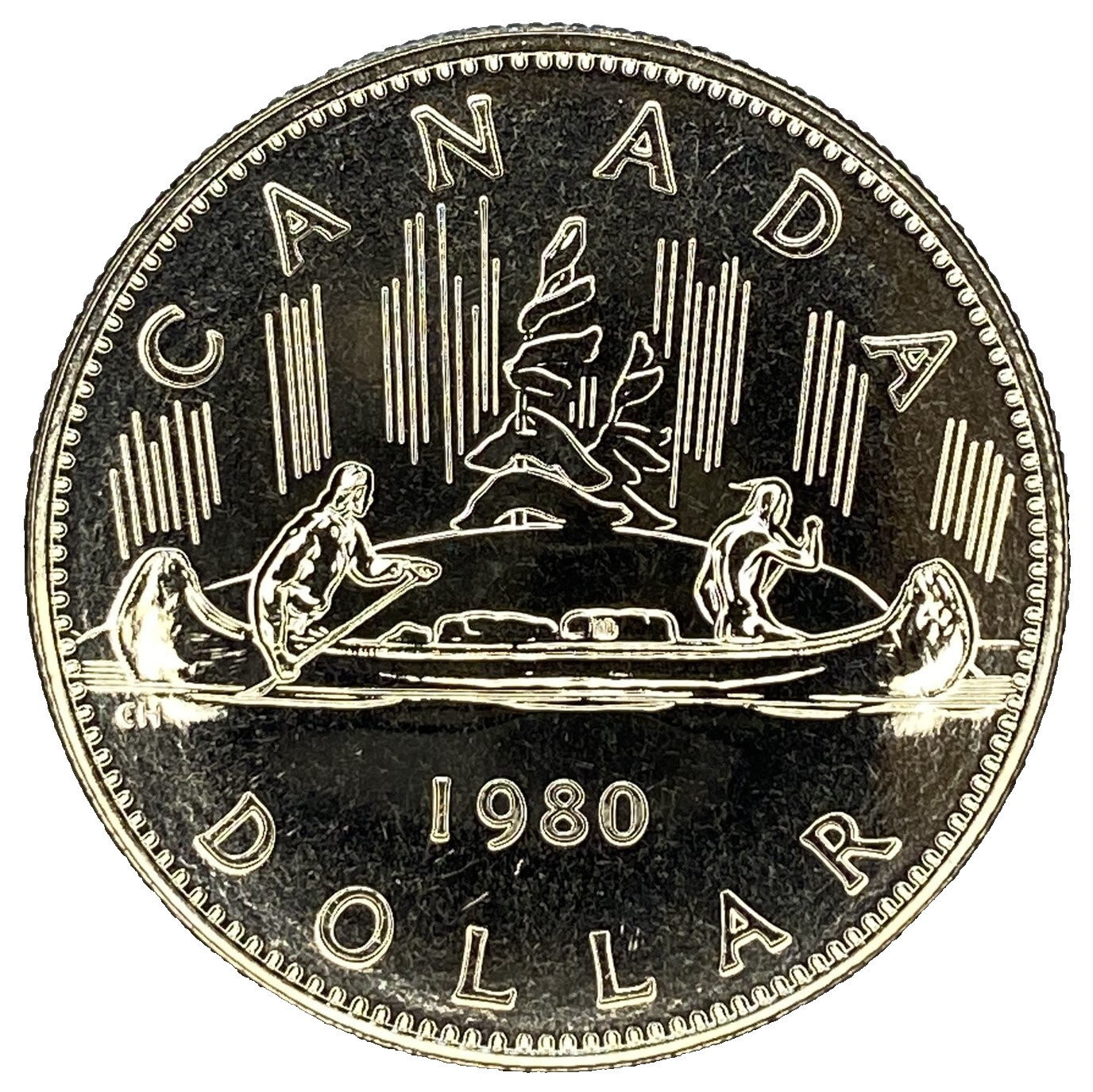 1980 Canada Voyageur One 1 Dollar Proof Like Coin | eBay