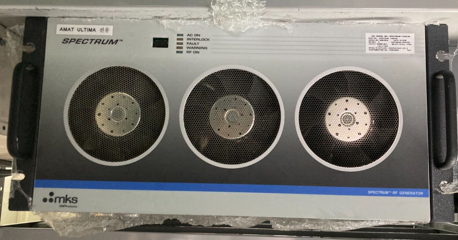 MKS ENI RF Generator Spectrum 11002-00 (p.n 0130-2221) 11kW 1.8-2.17MHZ ...