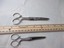 Set of 2 Produx Sheffield SCISSORS in Blue Leather SHEATH ; ANTIQUE ...