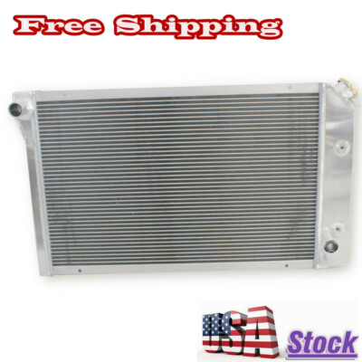 CC718 3Row Aluminum Radiator For 1977 1978 1979 1980 1981 1982 Chevy ...