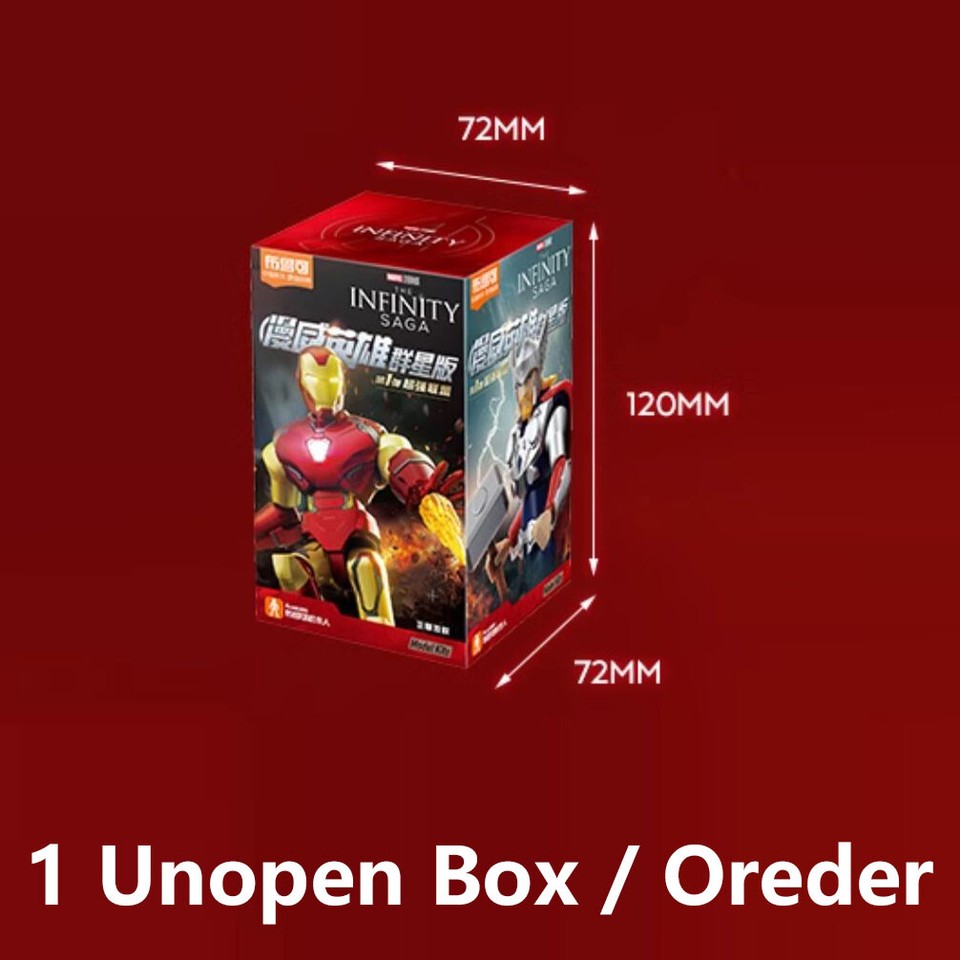 Marvel Infinity Saga Avengers 4" Action Figure Blind Box Figure Model ...
