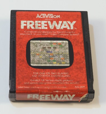 Atari 2600 Game Tested & Working Freeway By Activision | eBay