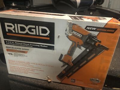 RIDGID R350RHF 3-1/2 in. Round-Head Framing Nailer 648846066158| eBay