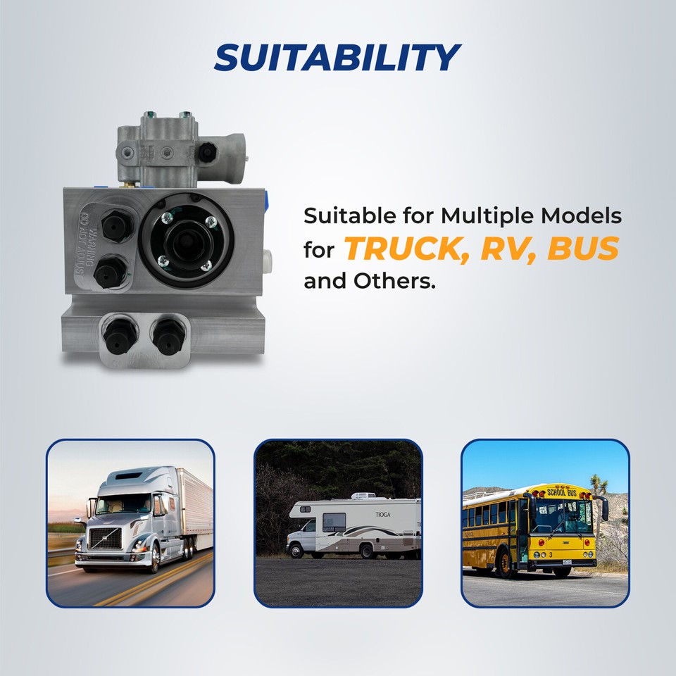 801266 Air Dryer AD-IS 12V for Peterbilt & Kenworth Replaces Bendix ...