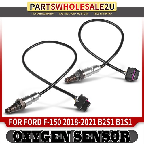 2pcs Upstream Left & Right O2 Oxygen Sensor for Ford F-150 2018-2021 3 ...