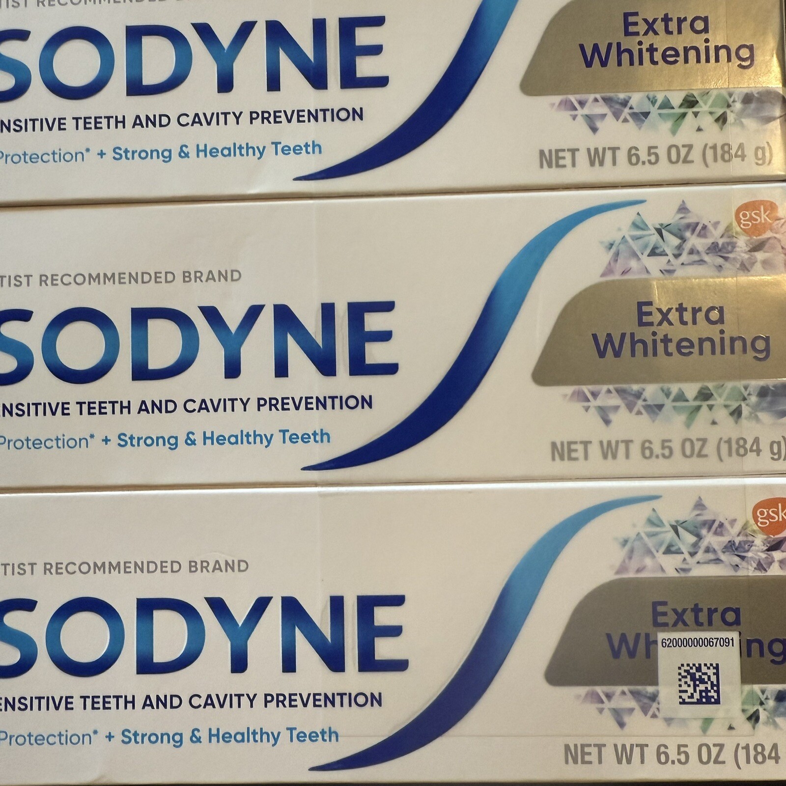 Sensodyne Extra Whitening Toothpaste, 6.5 oz (Pack of 4) | eBay