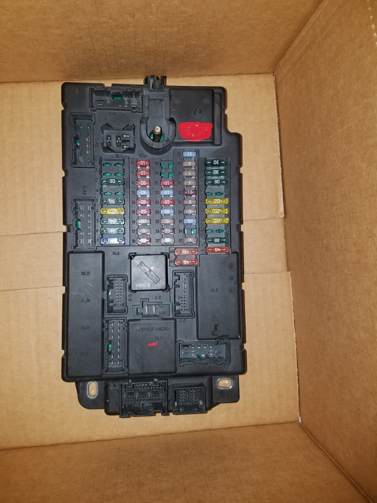 2007-2013 MINI COOPER S R56 POWER DISTRIBUTION FUSE JUNCTION BOX JBE ...