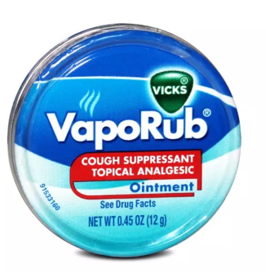 4 Pack of Vicks Vaporub Topical Ointment 12g Tin Travel Size by Vick | eBay