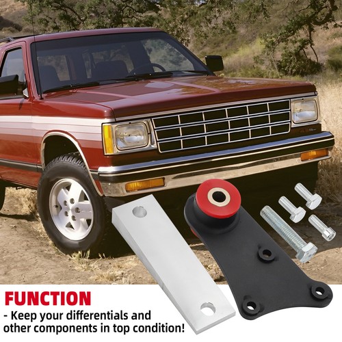 2-4" Lift Front Rear Differential Drop Bracket Kit For 82-05 GMC S15 ...