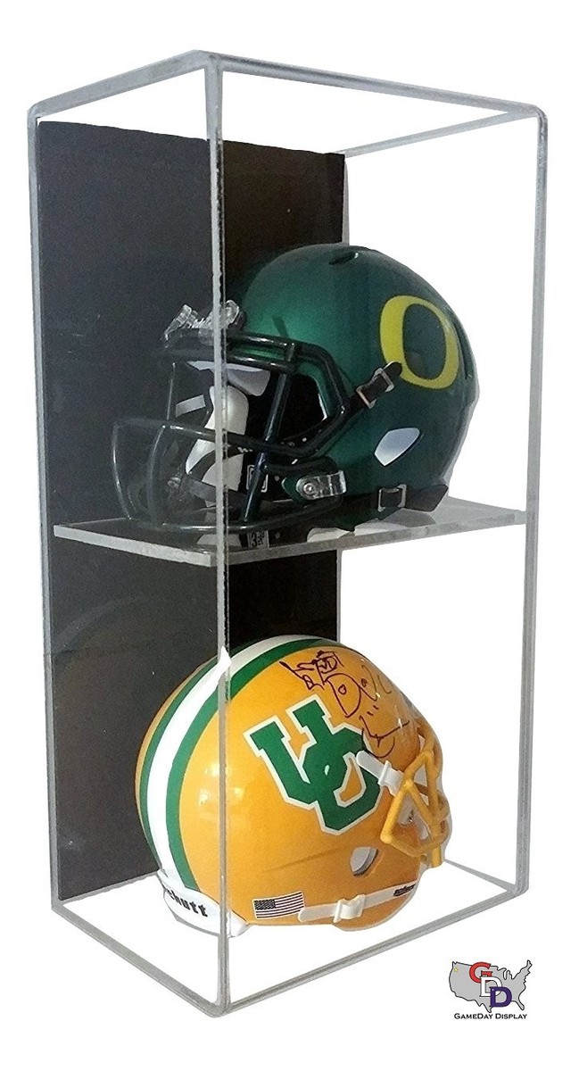 Mini Football Helmet Display Case Mini Helmet Display Case With Black