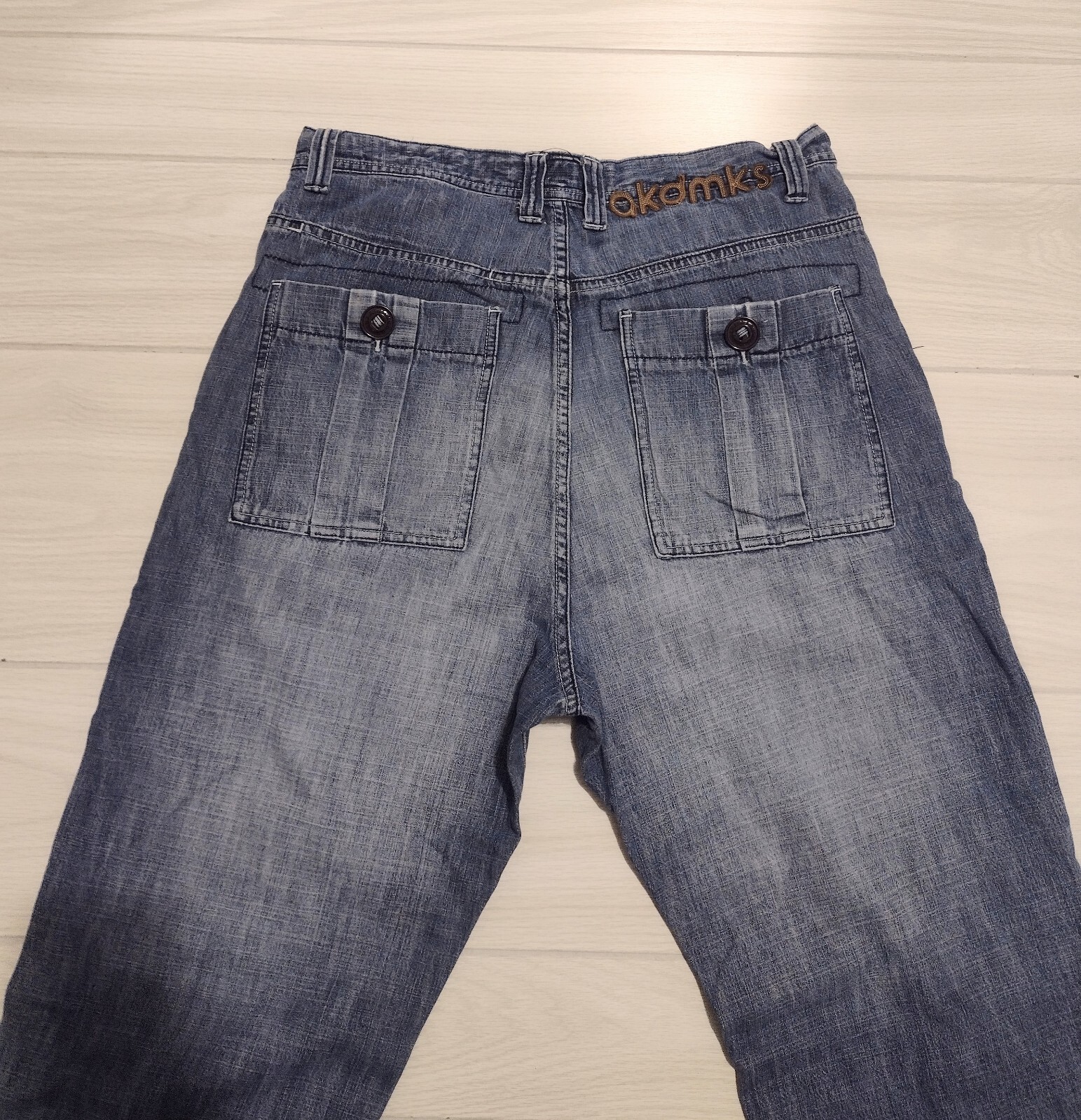 Akademiks Akdmks light washed men's jeans RN0100964 … - Gem