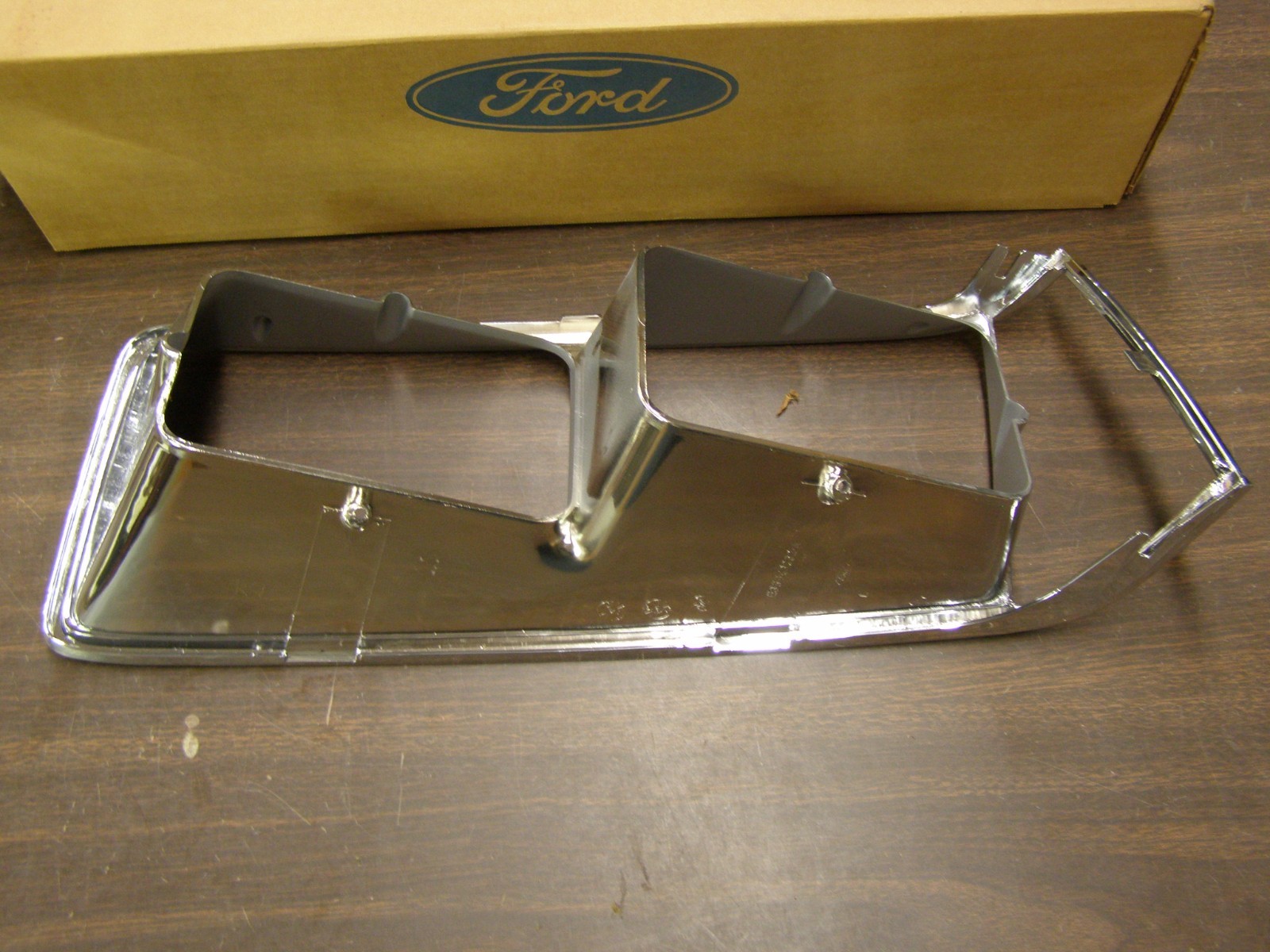 NOS OEM Ford 1983 1986 Thunderbird Headlight Chrome Bezel Trim 1984 ...